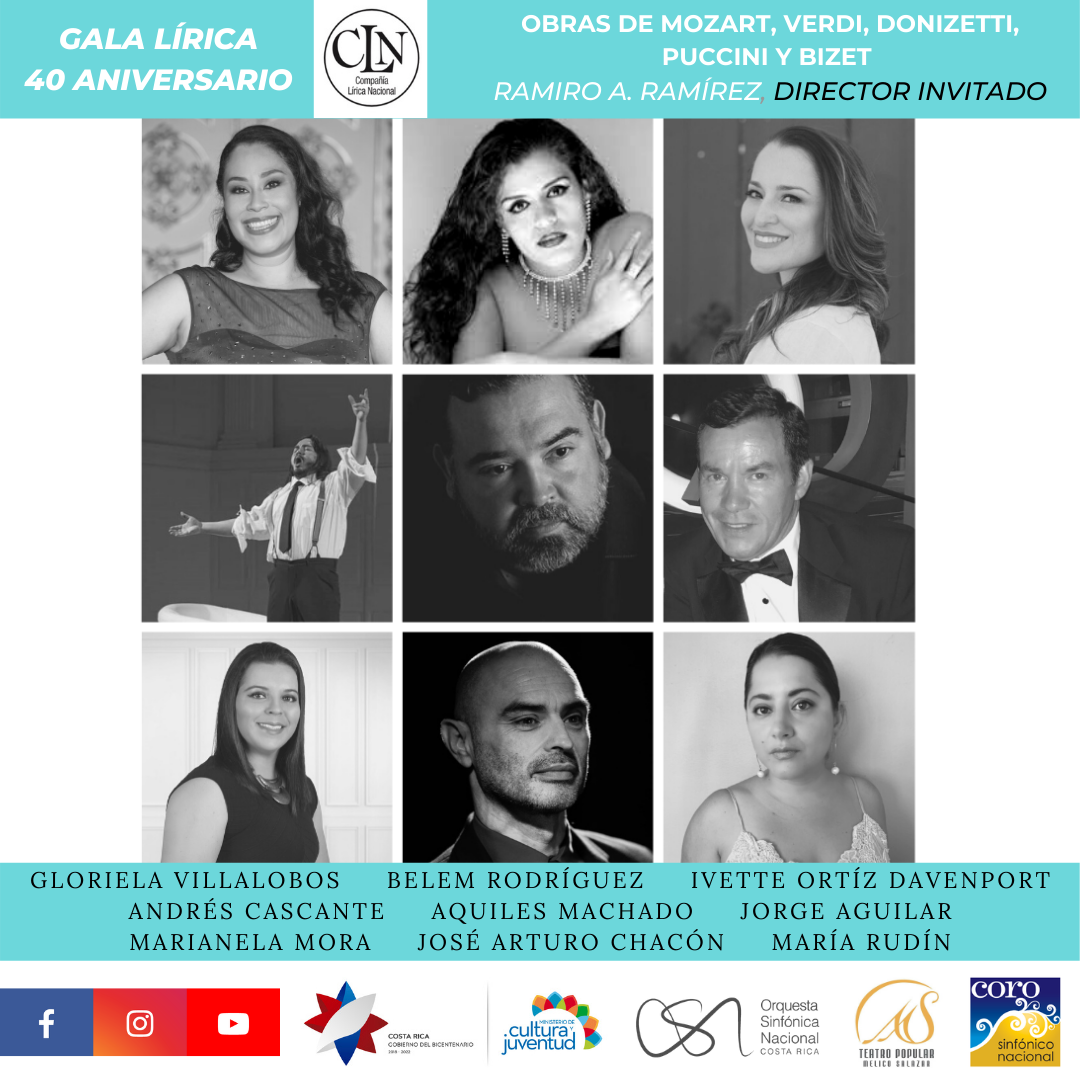 Compañía Lírica Nacional conmemora su 40 aniversario con Gala Lírica ...